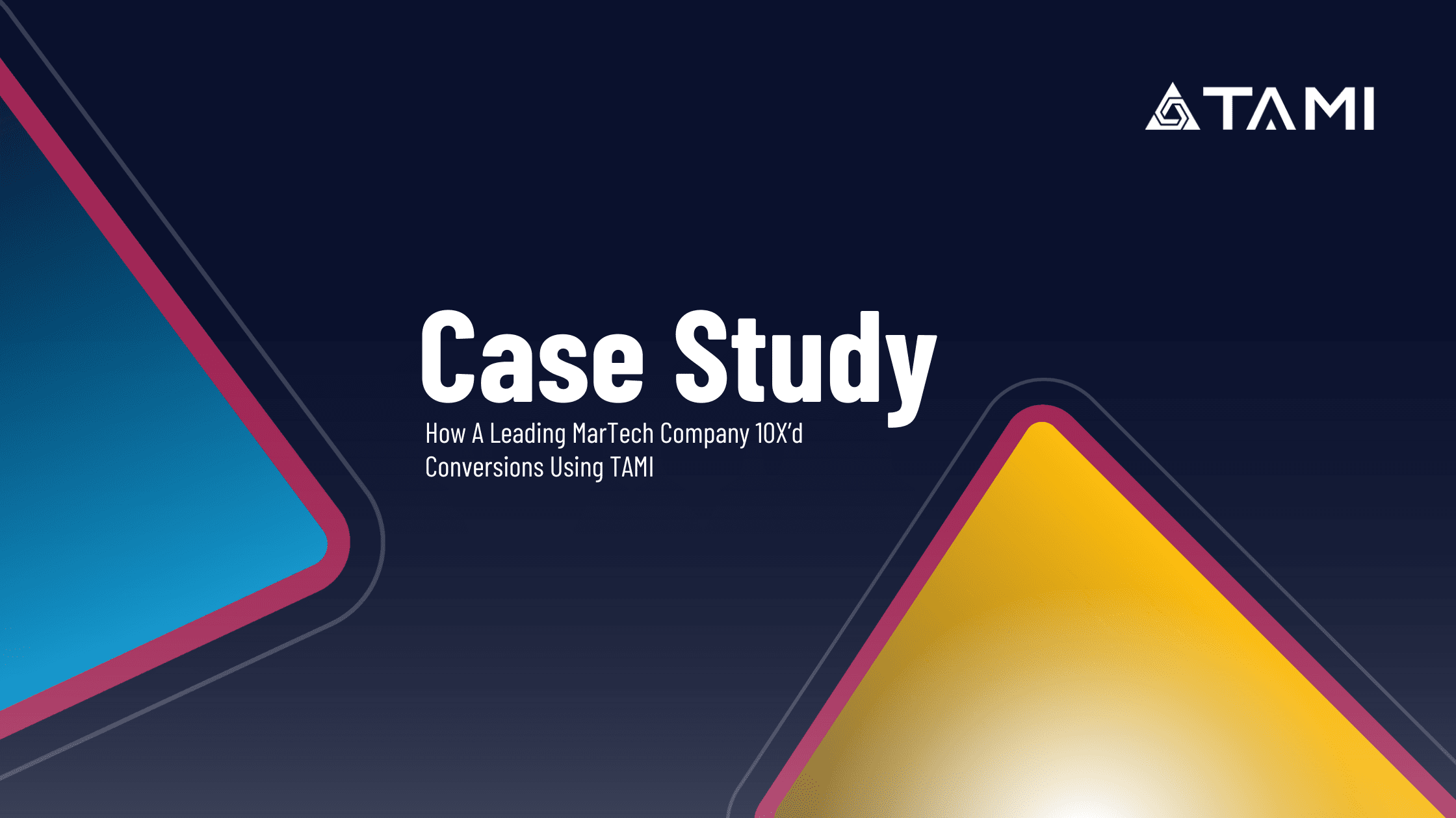 Supercharging Conversions for a Top UK MarTech Company | TAMI